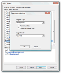 Beta: IMS Outlook Rules Extension | ClearContext Corporate Blog